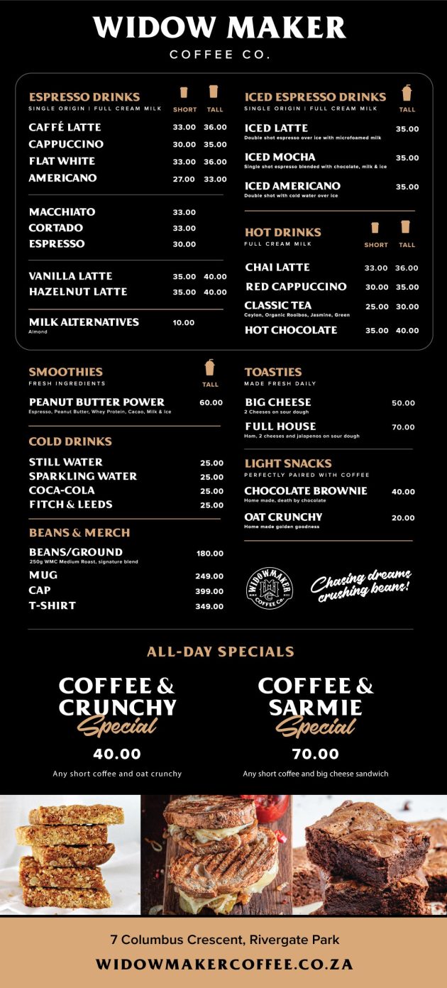 Rivergate Café - Widow Maker Coffee Co.